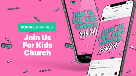 Media - Join Us For Kids Church Sunday | CreationSwap