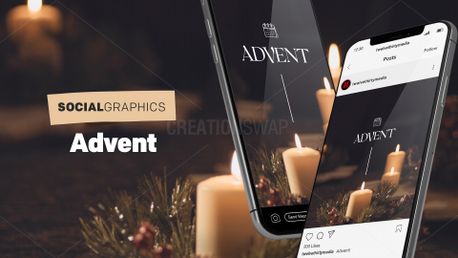 Media - Advent: Social Graphics | CreationSwap