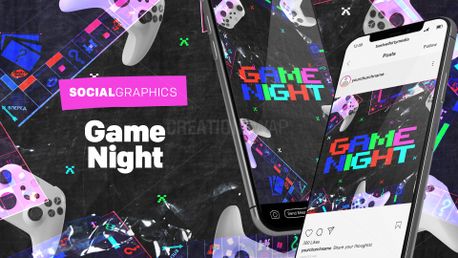 Media - Game Night: Social Graphics | CreationSwap