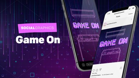 Media - Game On: Social Graphics | CreationSwap