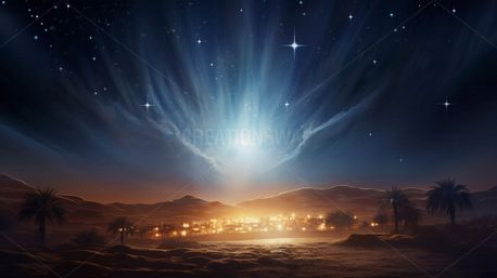 Media - Bright star over Bethlehem | CreationSwap