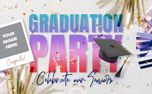 Media - Graduation Party Title Graphic | CreationSwap