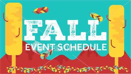 Media - Fall Event Schedule | CreationSwap